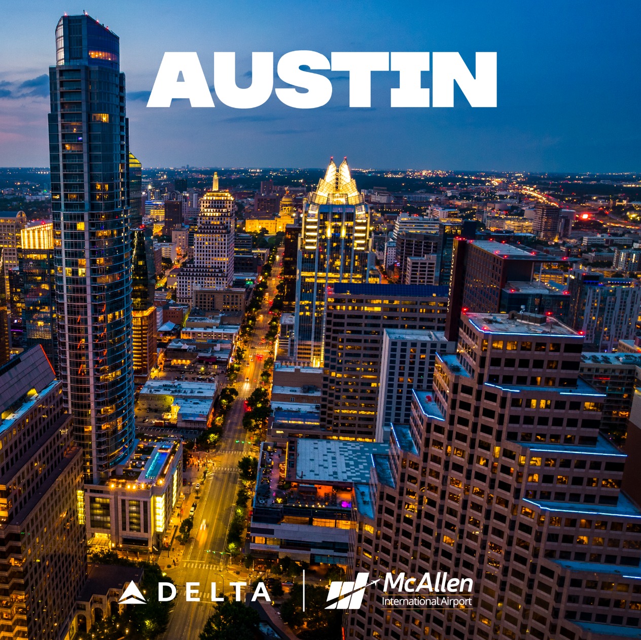 ¡Vuela sin escalas a Austin, TX estas fiestas con Delta Airlines ...